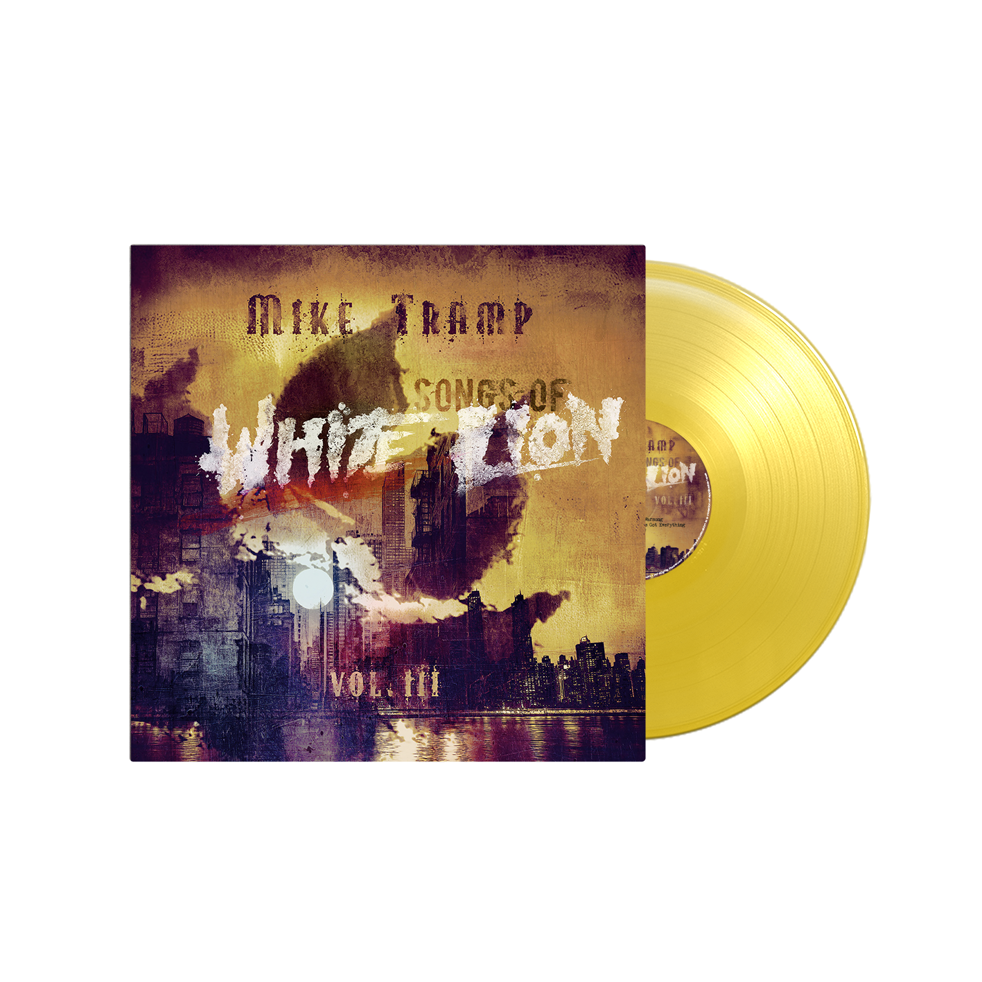 Mike Tramp - Songs of White Lion Vol. III - Yellow LP - 12"