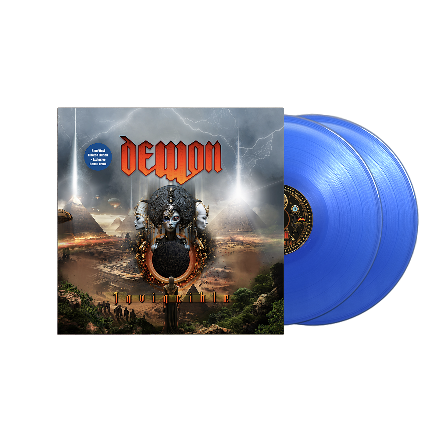 Demon - Invincible (Deluxe Edition) - Blue 2LP