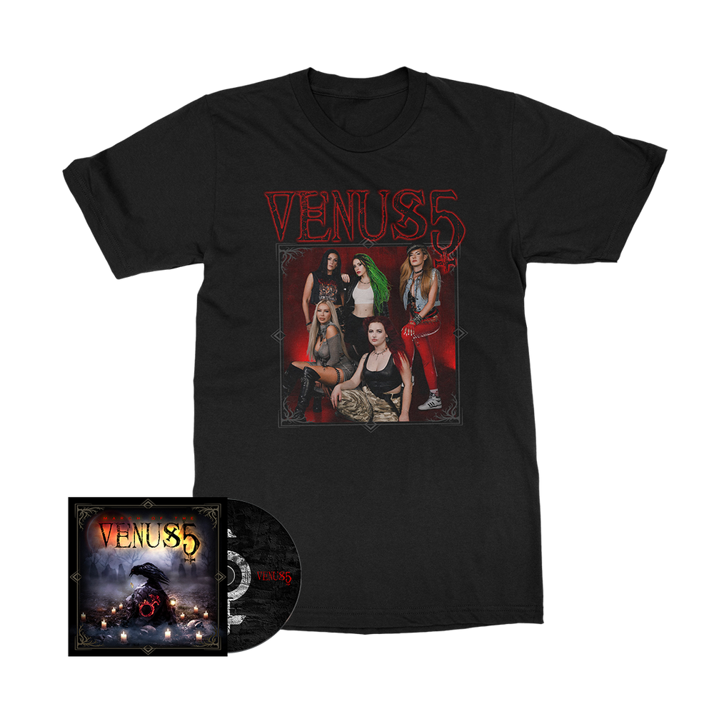Venus 5 - March of the Venus 5 - CD Merch Bundle