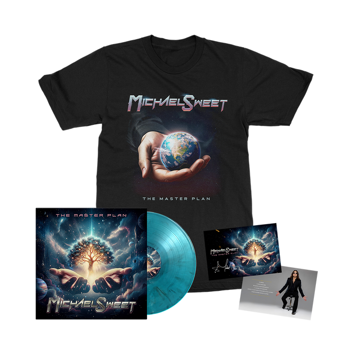Michael Sweet - The Master Plan - Vinyl Merch Bundle